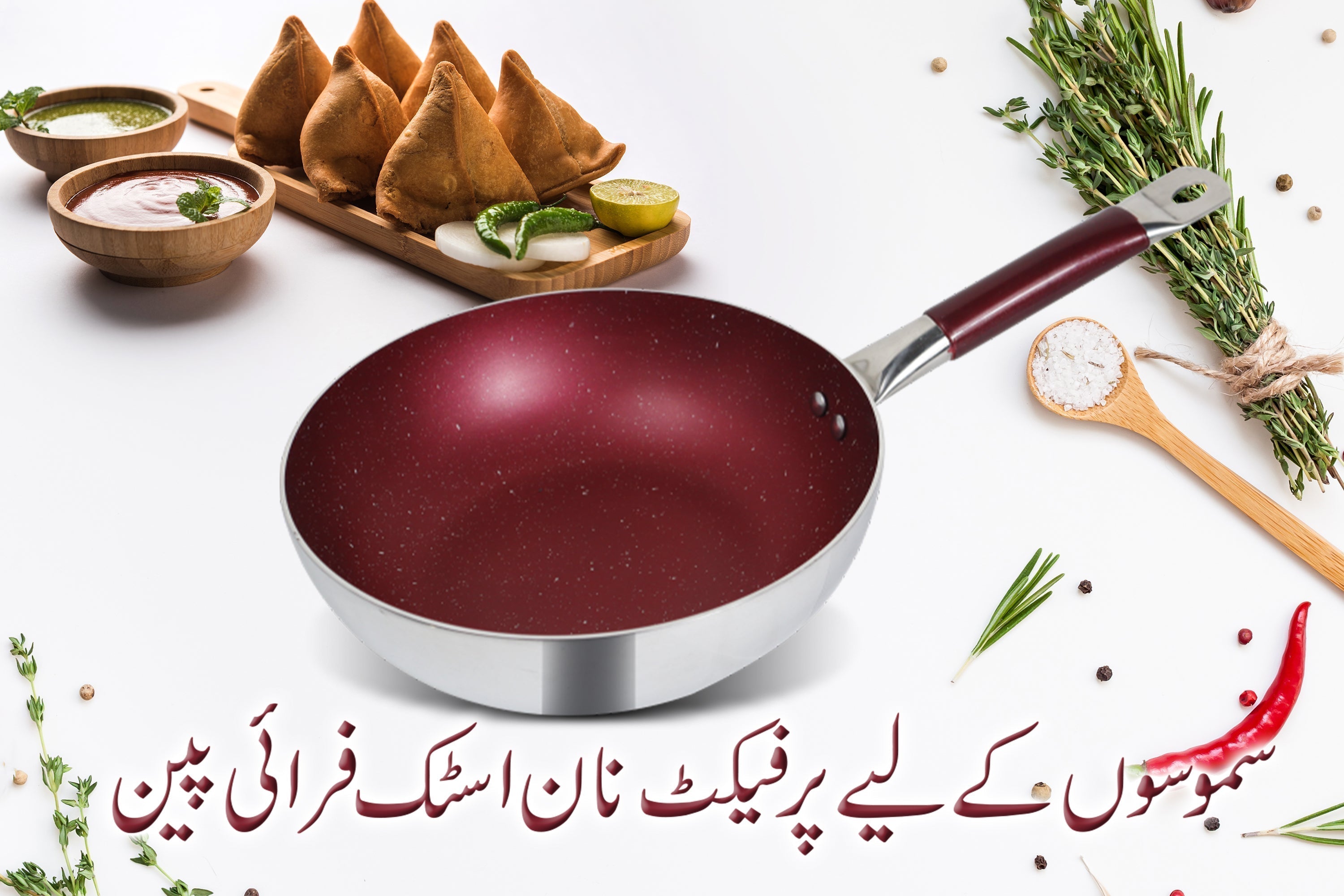 Perfect Non-Stick Fry Pan for Samosas: The Ultimate Deep-Frying ...
